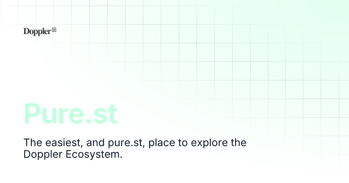 Pure.st | Doppler Docs